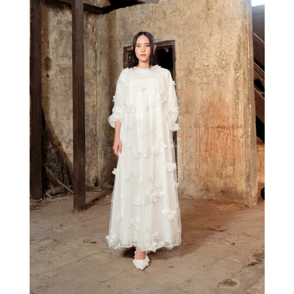 Jual Cotton In Lace - Velura Dress - Pastel Dystopia | Dress Gaun ...