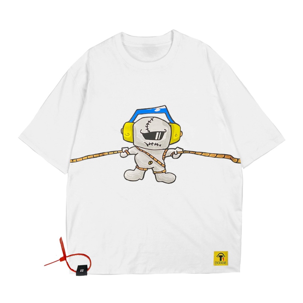 Jual DODDS Oversize T-shirt Unisex - Starbound Rope (White) | Shopee ...