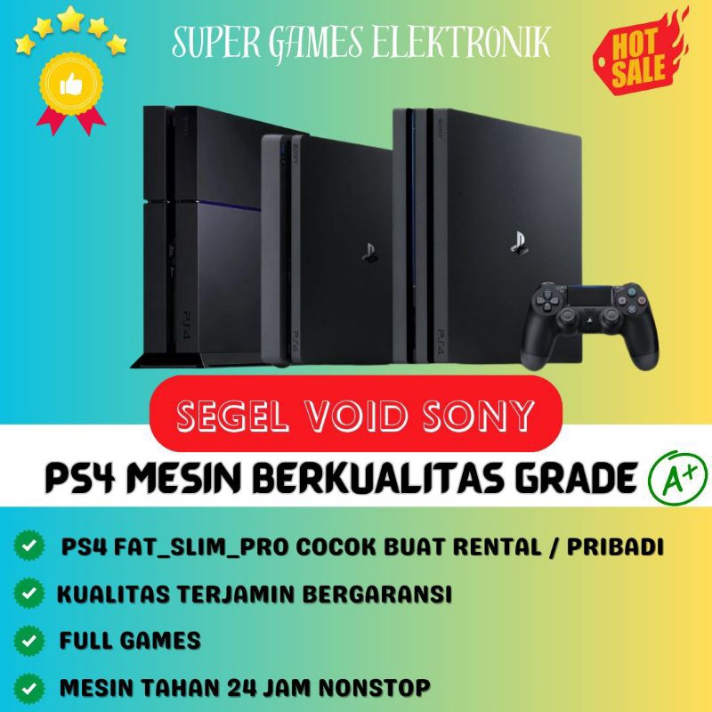 Jual PS4 FAT/SLIM/PRO HEN FW 9.00/11.00/12.02 1TB GAME PERMANEN TANPA ...
