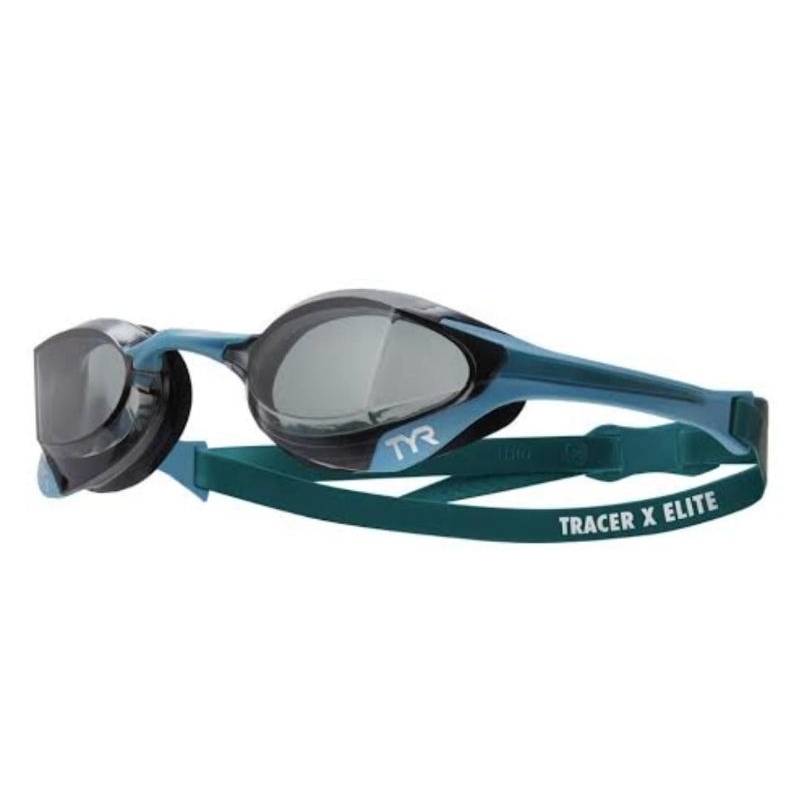 Jual TYR TRACER X ELITE RACING GOGGLES TEAL Kacamata Renang Lomba ...