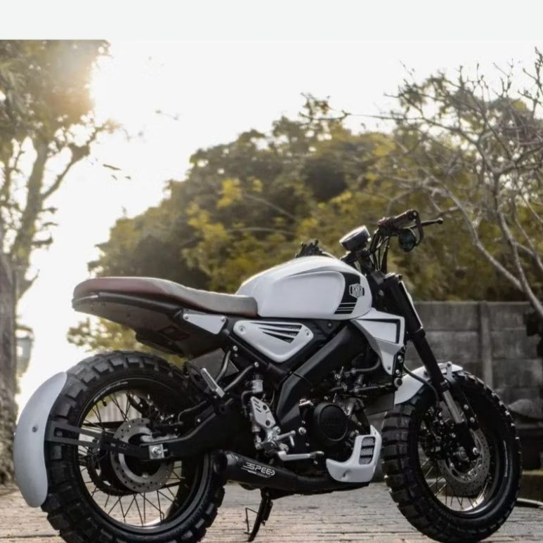 Jual 3speed Knalpot Full system Yamaha XSR 155 black series | Shopee ...