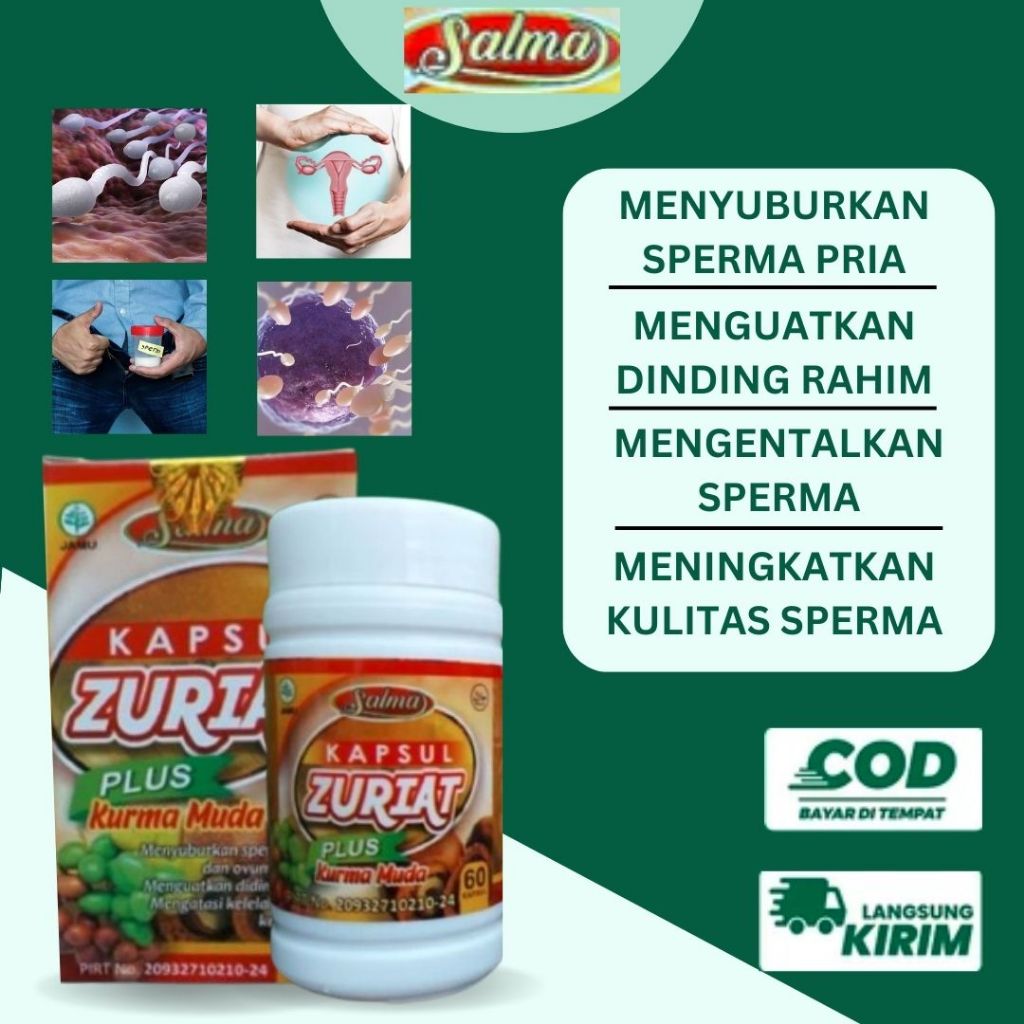 Jual Promil Cepat Hamil Ampuh Untuk Suami Istri Penyubur Sperma Pria Buah Zuriat Plus Kurma Muda ...