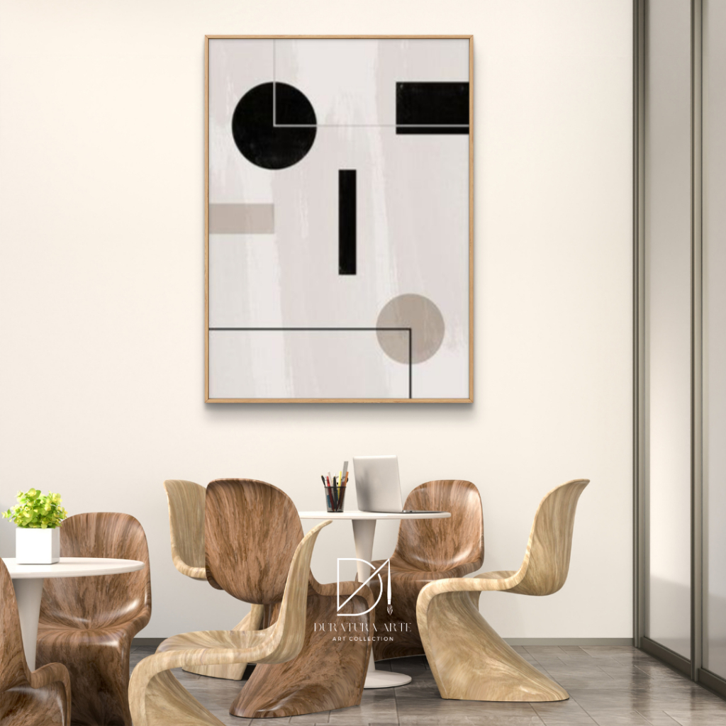 Jual Lukisan Abstak Industrial Minimalis Modern Simple - Lukisan Plus ...