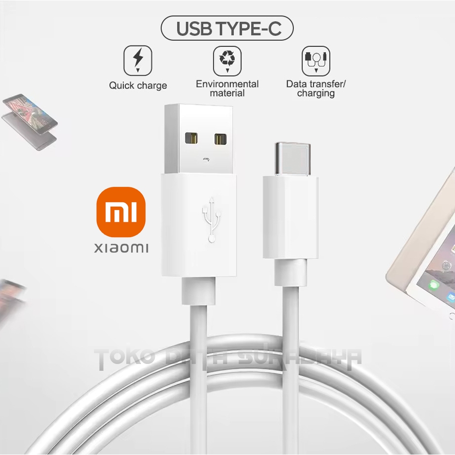 Jual USB TYPE-C DAN MICRO Xiaomi Kabel Data Fast Charging Xiaomi ...