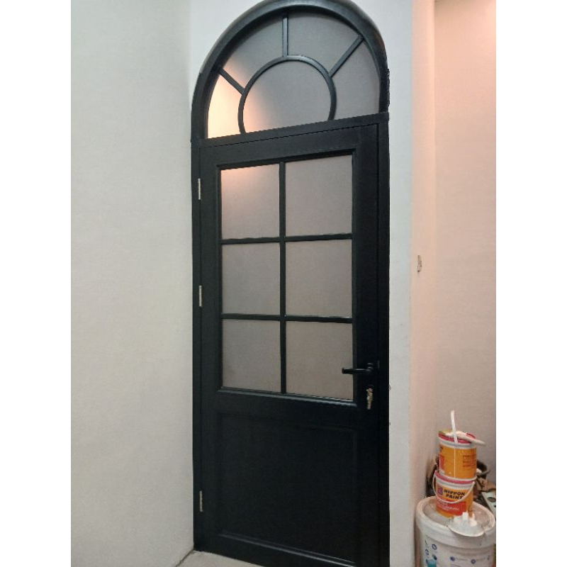 Jual Pintu lengkung alumunium uk T 245x L 90cm kusen 4"Kirim Se ...
