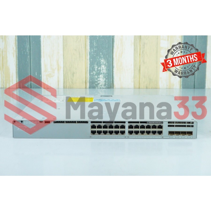 Jual Switch Cisco Catalyst 9300L C9300L-24P-4G-E 24 Port PoE+ Gigabit 4 ...