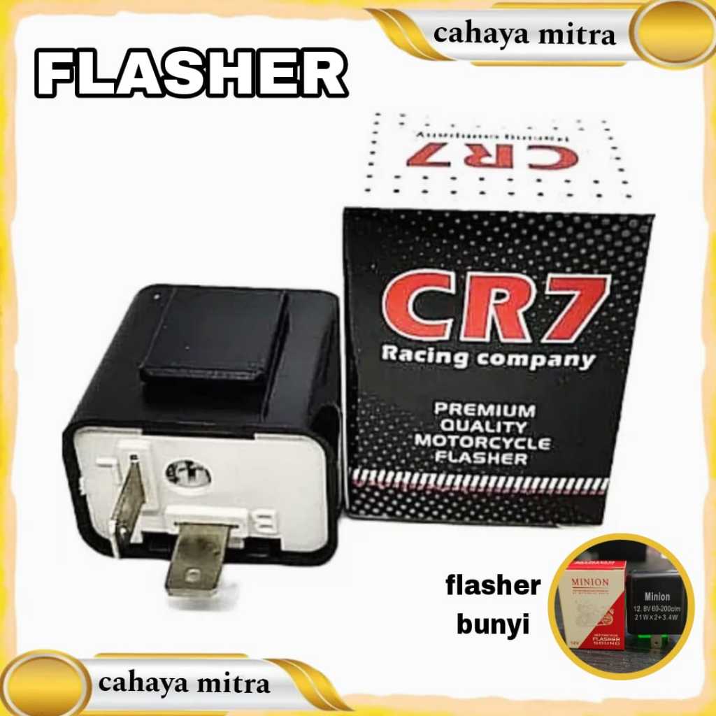 Jual FLASHER CR7//FLASHER LED SEIN//FLASHER HAZARD//FLASHER KLAKSON ...