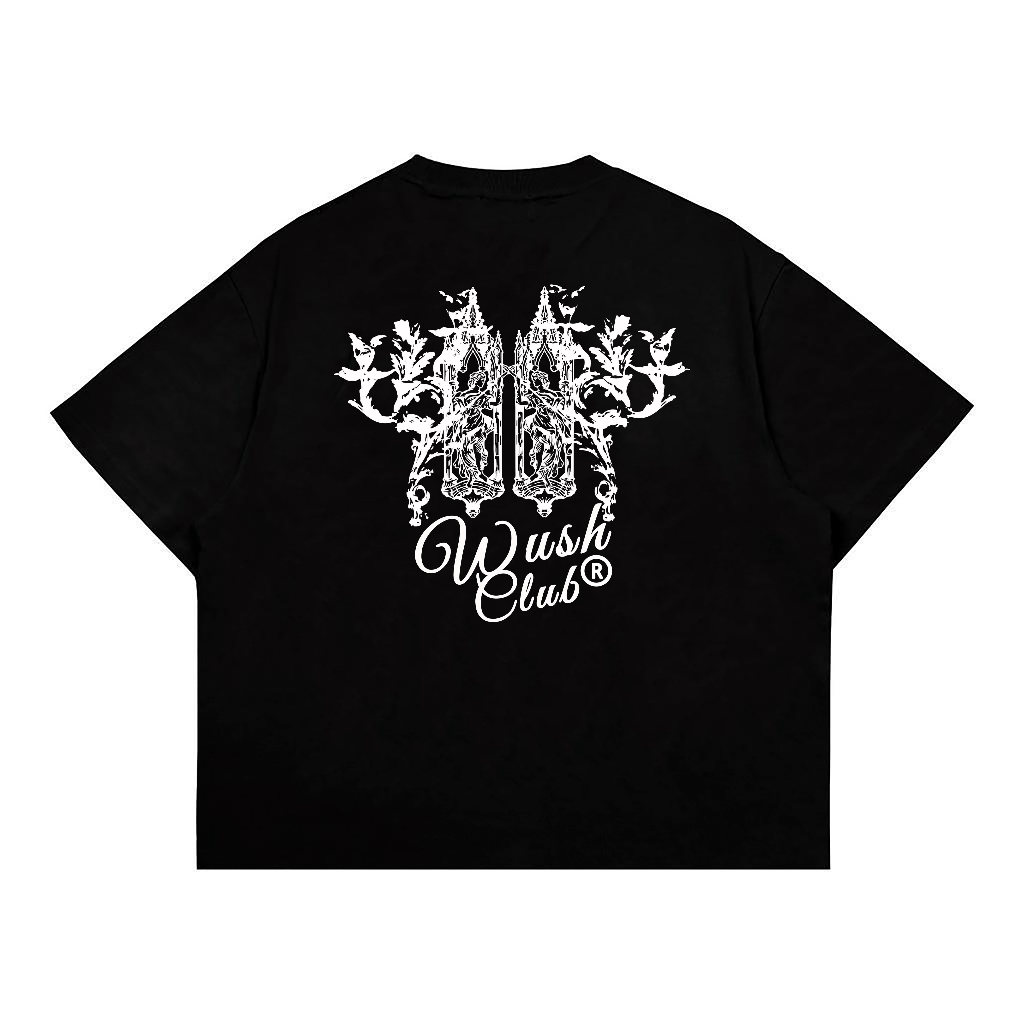 Jual WUSH CLUB BOXY FIT TEE BAJU KAOS DISTRO PRIA WANITA OVERSIZE ...