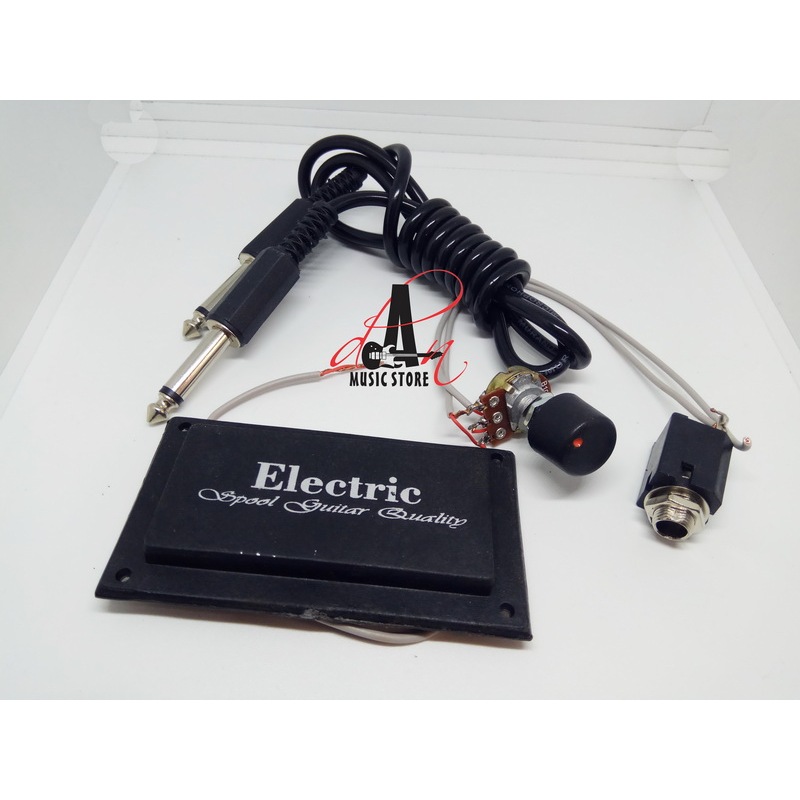 Jual Pickup Pick Up Spull Spul Mic Tempel Cajon Gitar Bass Cajon ...