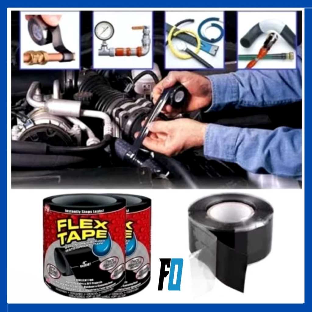 Jual (FO)Flex Tape Isolasi Lakban Anti Bocor /Lakban Super Kuat Waterprof | Shopee Indonesia