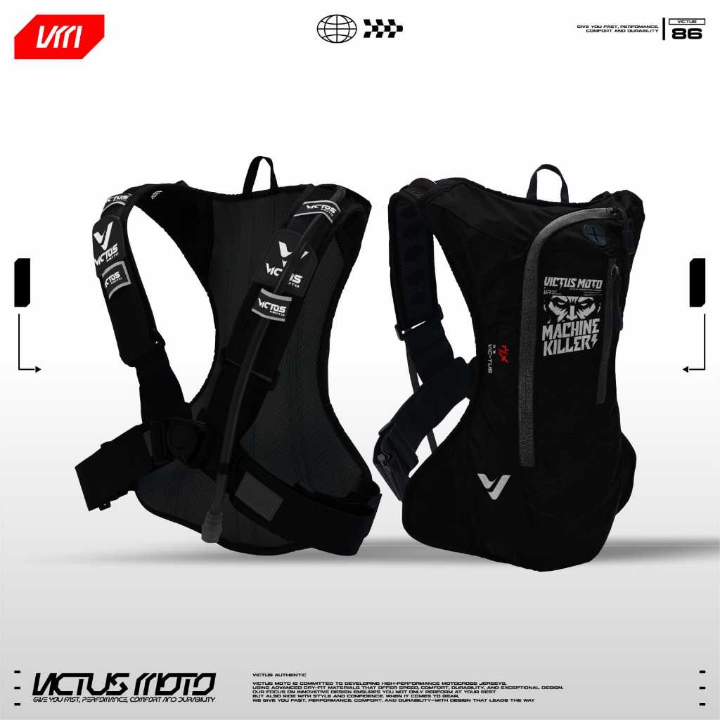 Jual Tas Hydropack / Tas Hydrobag Enduro Trail Adventure Victus Machine ...