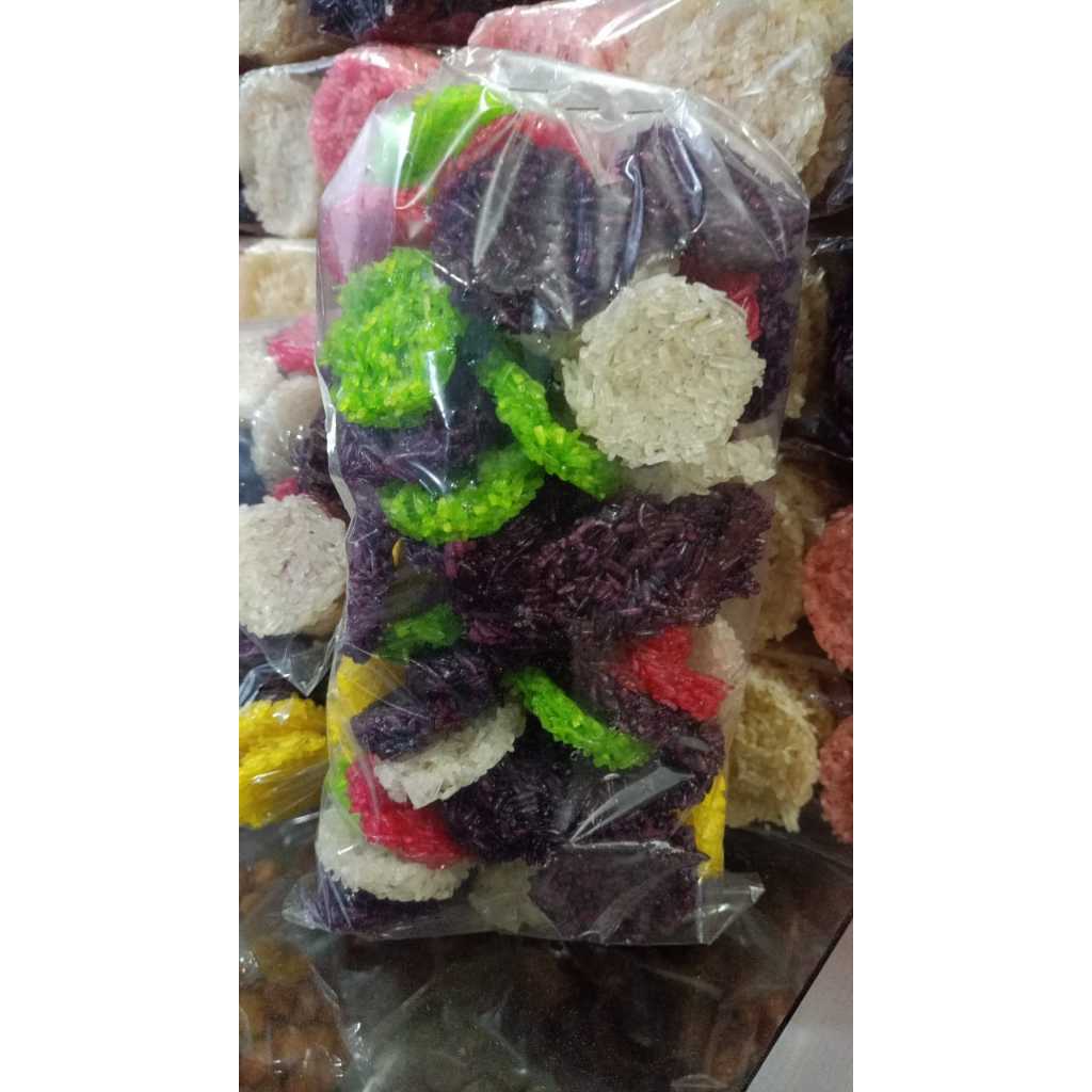 Jual [ Mix Mini ] Rengginang Mentah Ketan Asli Makanan Khas Bogor ...
