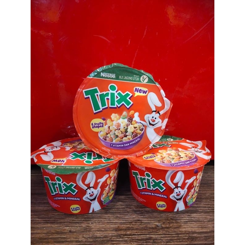 Jual Nestle Trix sereal rasa buah cup 30gr/60gr terbaru | Shopee Indonesia