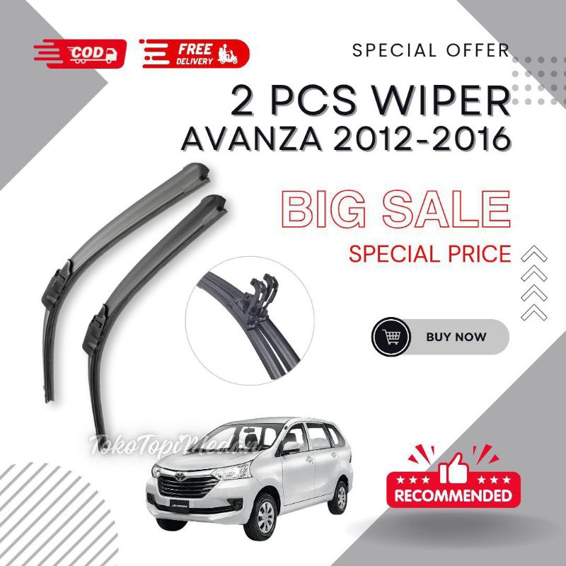 Jual Wiper Mobil Avanza 1 Set | Shopee Indonesia