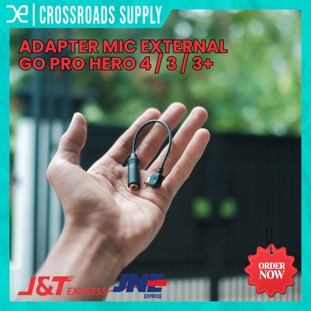 Jual Adapter Mic External Go Pro Hero 3 / 3+ / 4 Cocok untuk Motovlog ...