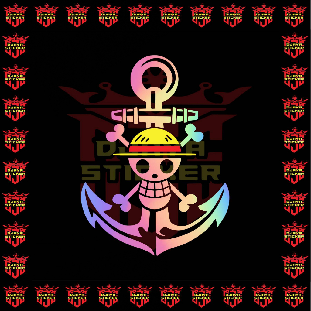 Jual CUTTING STIKER JANGKAR ONEPIECE CUTTING STICKER VARIASI VISOR ...