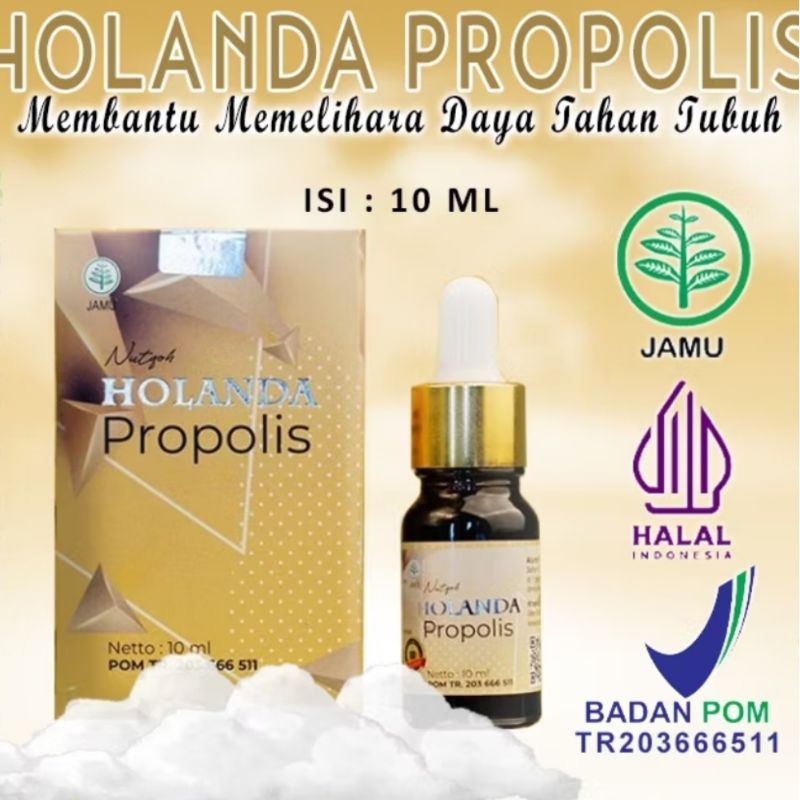 Jual Nutqoh Holanda Propolis Asli - Holanda Propolis Original Obat ...