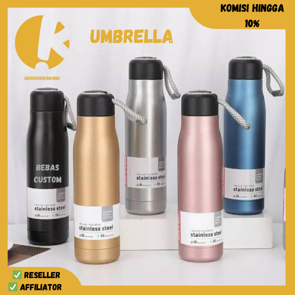 Jual TUMBLER UMBRELLA TUMBLR TERMOS BOTOL MINUM SOUVENIR KADO HAMPERS ...