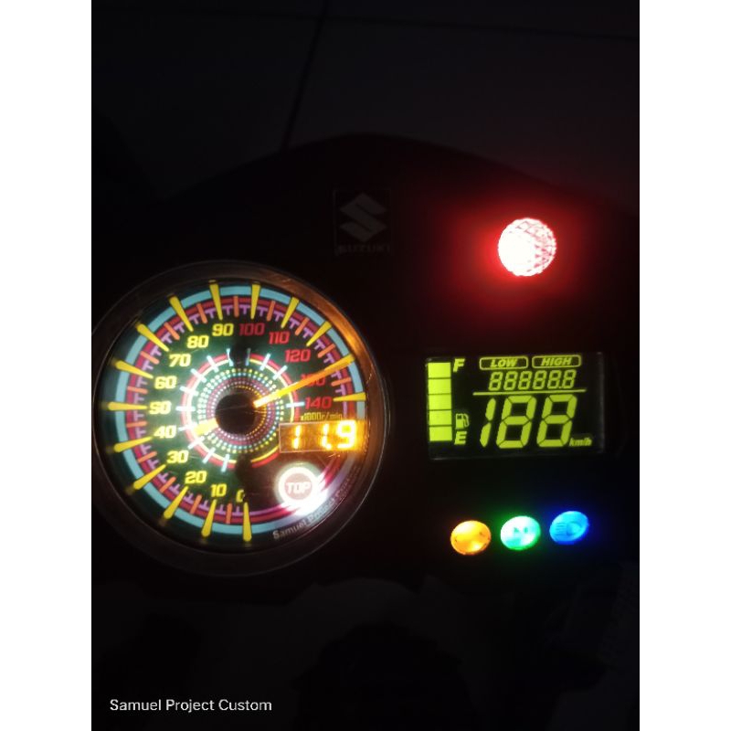 Jual speedometer suzuki satria fu facelift akhir fullcustom | Shopee ...