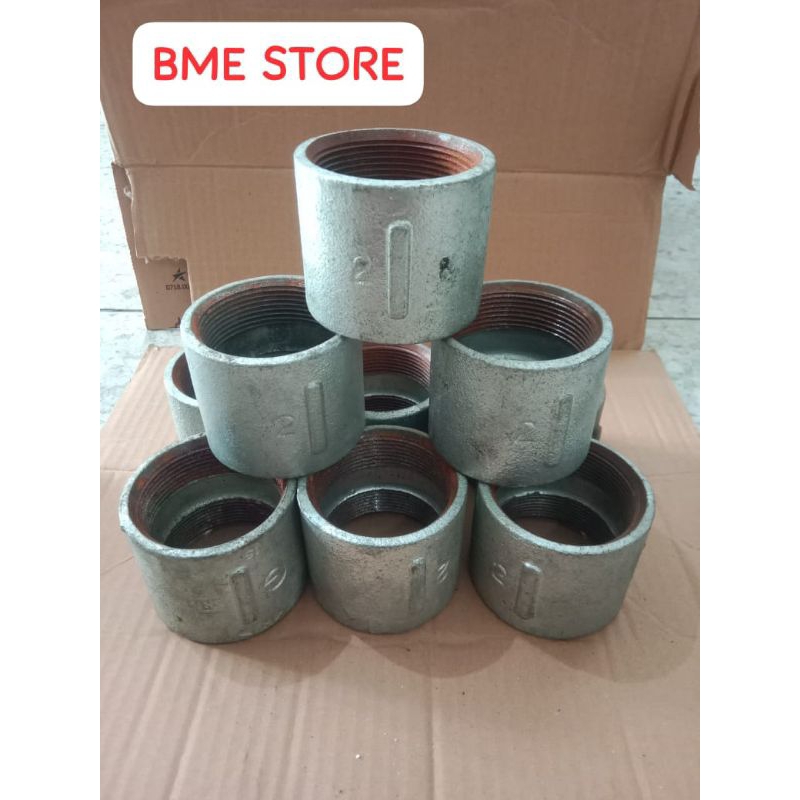 Jual SOK 2" BESI GALVANIS / SOK DRAT 2" INCH BESI / SOCKET GALVANIS 2 ...
