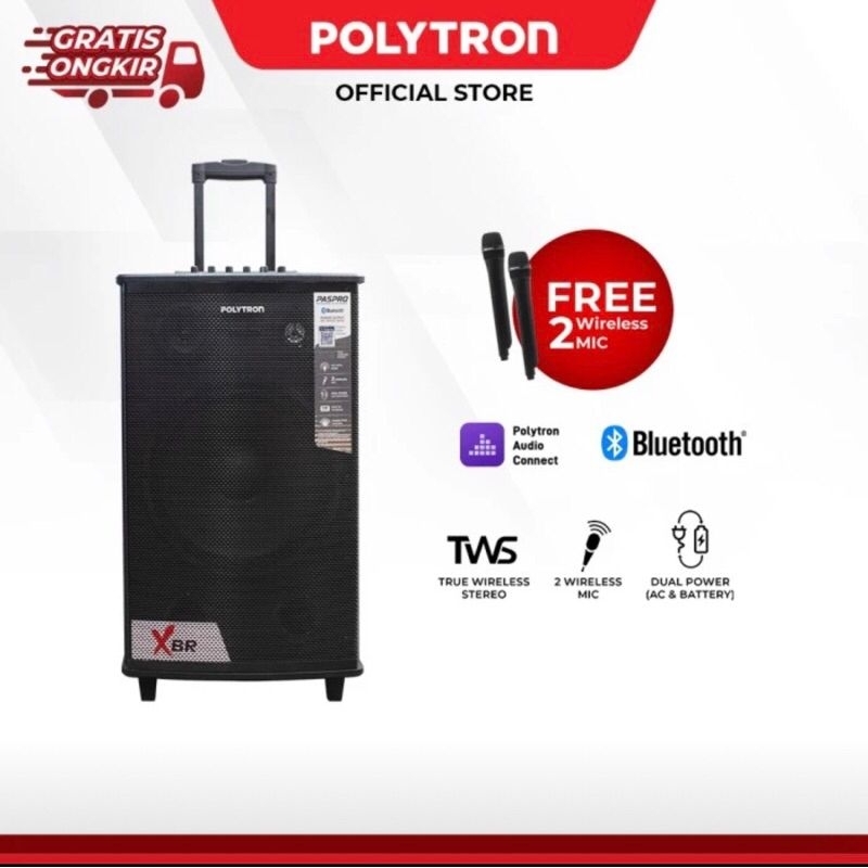 Jual SPEAKER POLYTRON PAS PRO12F7 PASPRO PRO 12F7 ACTIVE PORTABLE ADA ...