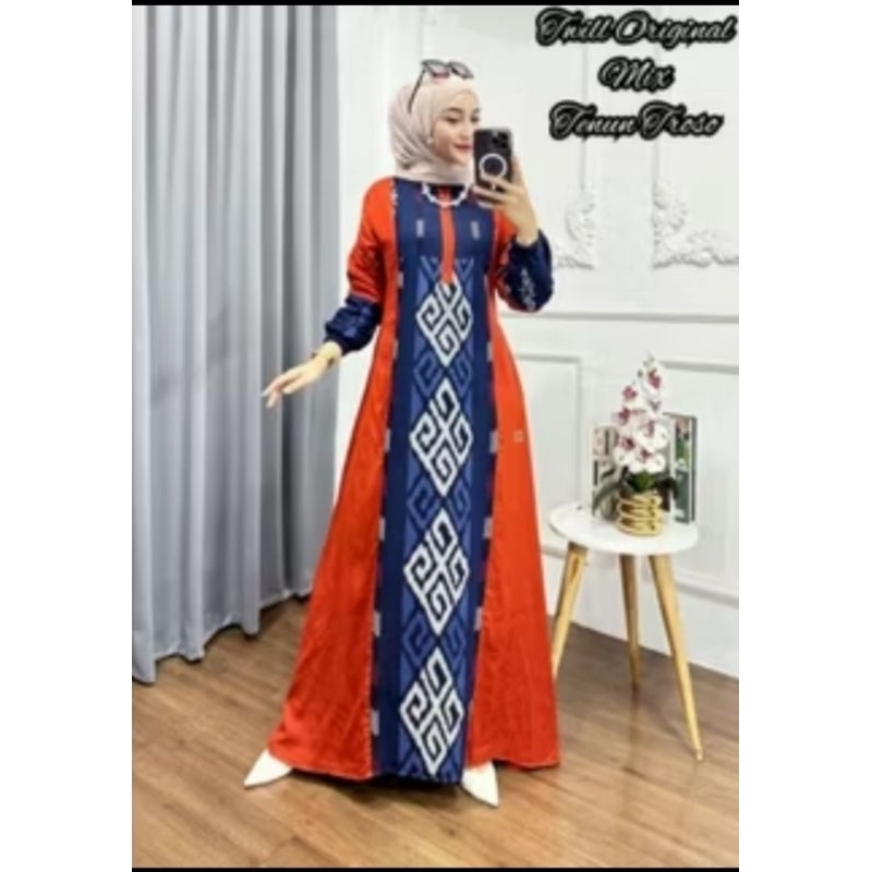 Jual GAMIS TENUN JEPARA kombi TOYOBO | Shopee Indonesia