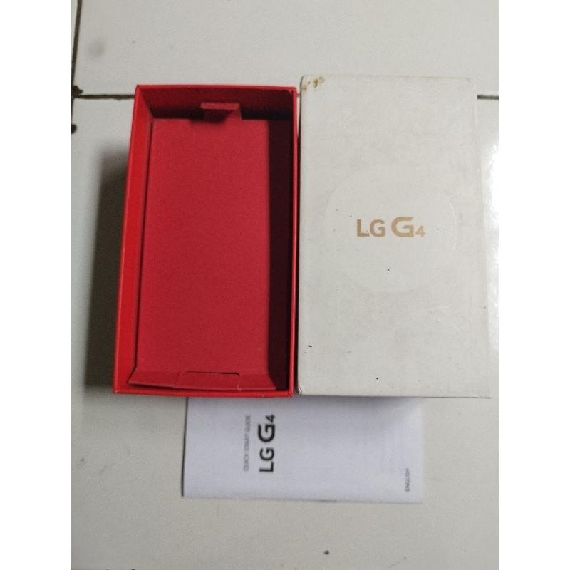 Jual KARDUS KOTAK DUS BOX LG G4 ORIGINAL | Shopee Indonesia