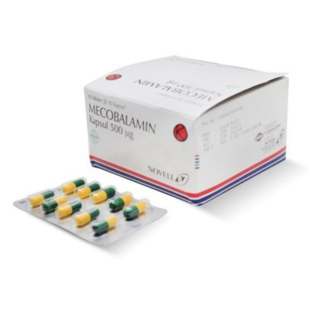 Jual MECOBALAMIN 500MG 1 BOX 100 CAPSUL | Shopee Indonesia