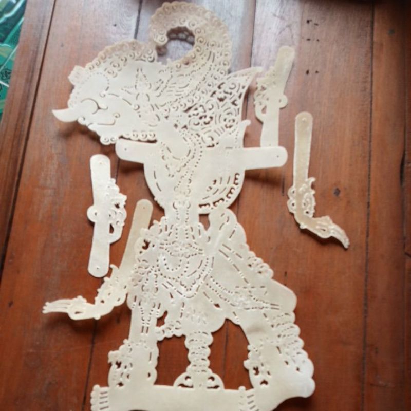 Jual PUTIHAN ONTOREJO WAYANG KULIT ASLI UKURAN STANDAR | Shopee Indonesia