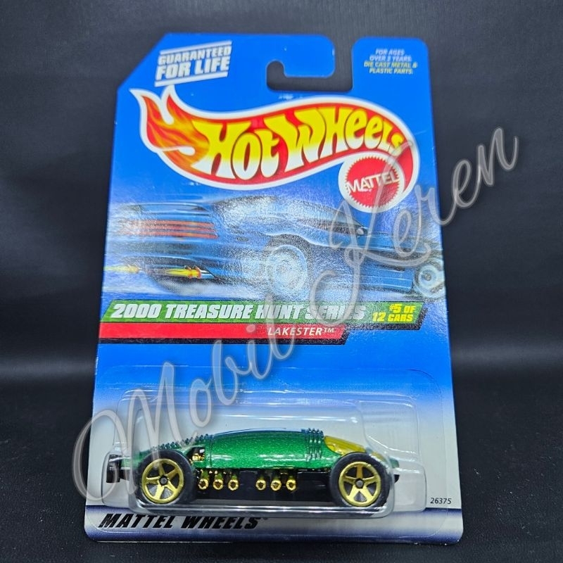 Jual Diecast Hot Wheels 2000 Super Treasure Hunt series Lakester green ...