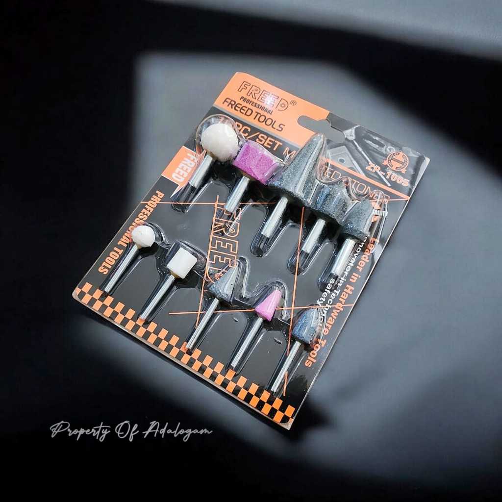 Jual Batu Osco - Mounted Stone 10 pcs Set Gerinda Botol Asah Poles ...