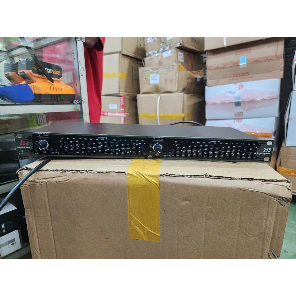 Jual equalizer eq DBX 215 / DBX215 - stereo 2 x 15 band | Shopee Indonesia