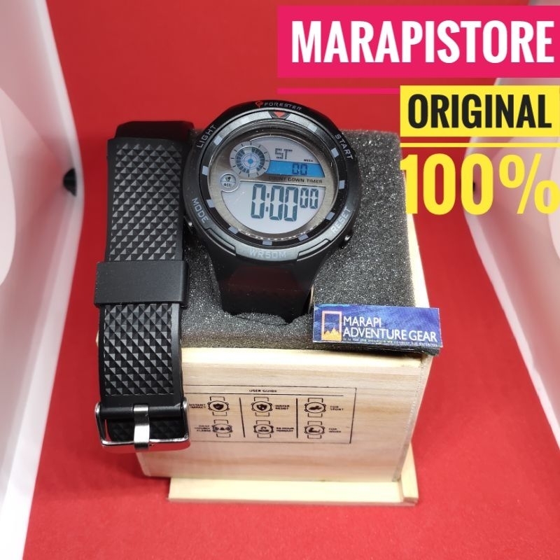 Jual Jam Tangan Pria Digital JTF 2030 Forester Original | Shopee Indonesia
