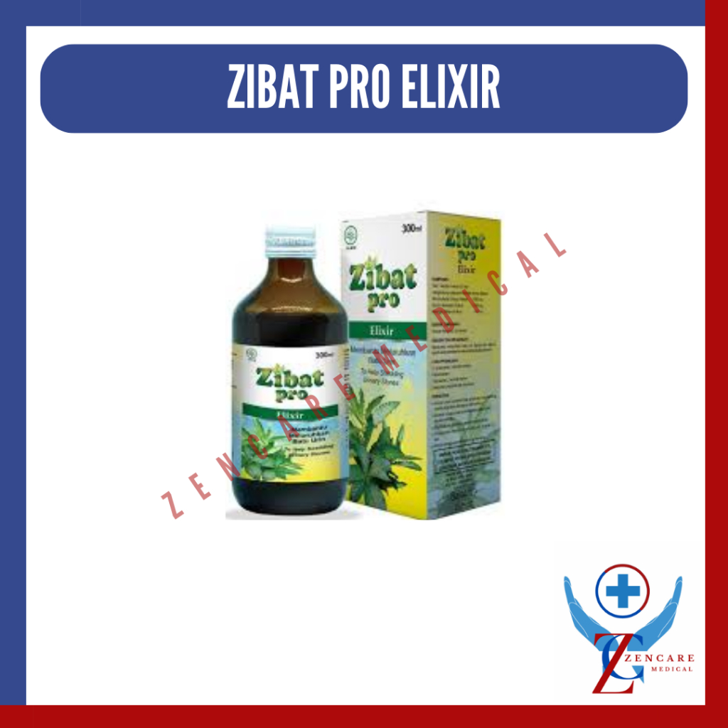 Jual Zibat Pro Elixir 100ML Melancarkan Saluran Kemih | Shopee Indonesia