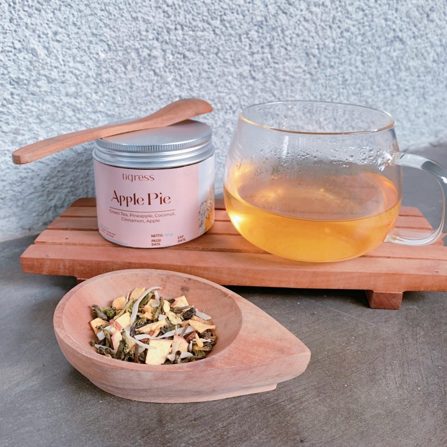 Jual Apple Pie Tea / Green Tea Blend / Tigress sachet dan tea bags ...