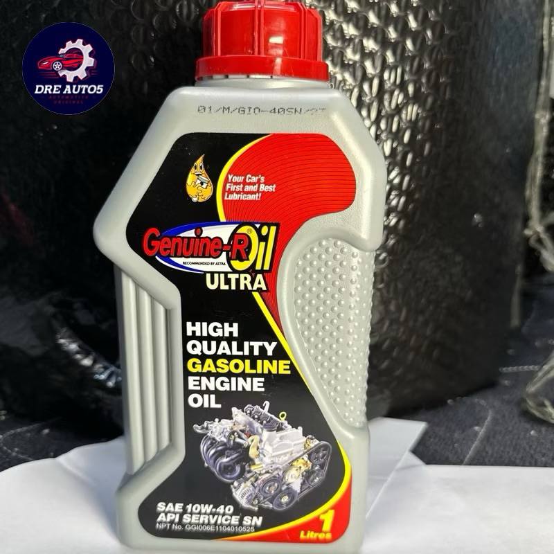 Jual Oli Mesin Mobil Daihatsu Genuine R Oil Ultra SAE 10W/40 API SN ...