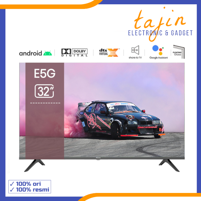 Jual Hisense E5G 32 40 inch Android TV FHD - 32E5G 40E5G Garansi Resmi | Shopee Indonesia