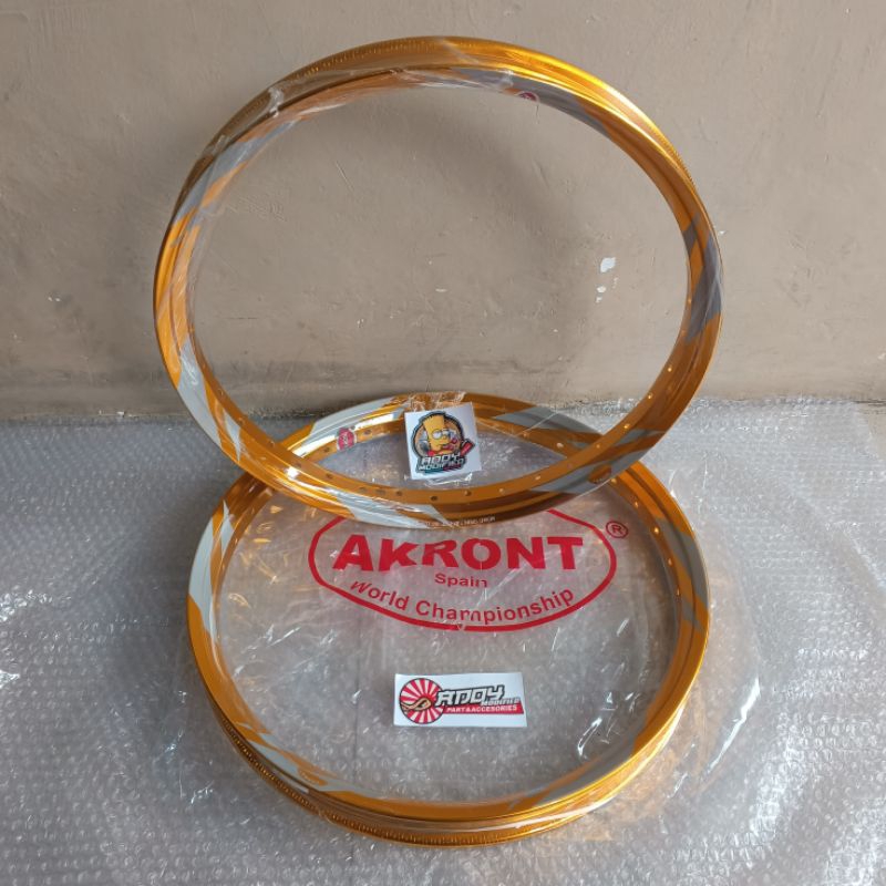 Jual Velg akront Blade ring 17 140-140 original Thailand | Shopee Indonesia