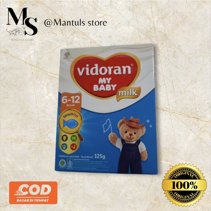 Jual VIDORAN MY BABY NUTRIPLEX SUSU FORMULA 6-12 BULAN 125 GRAM - EXP ...