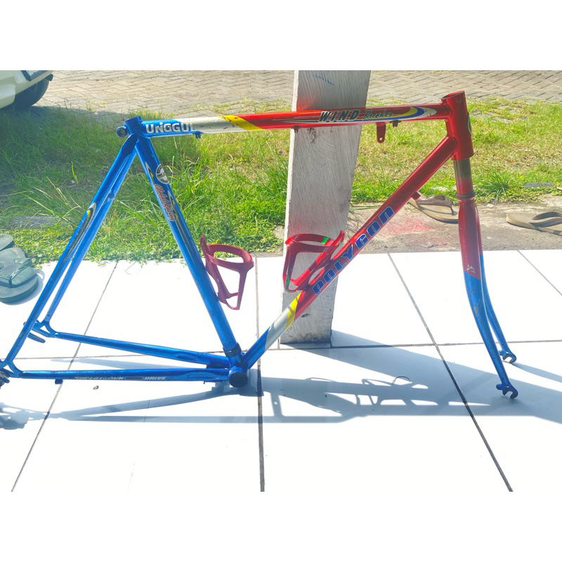Jual Frameset Vintage Roadbike Polygon Windbreaker | Shopee Indonesia