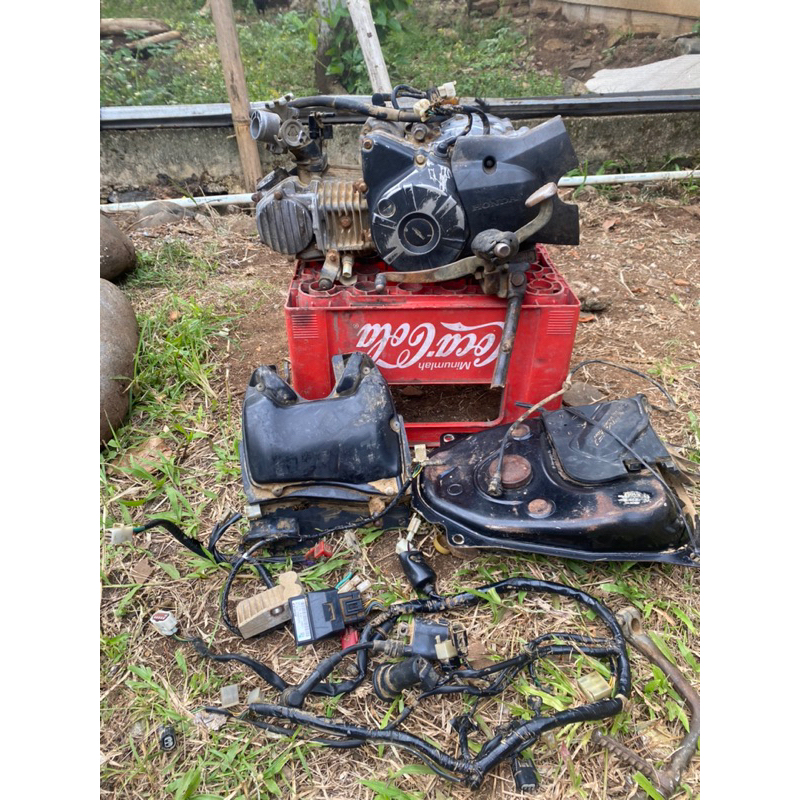 Jual MESIN Engine supra 125 k41 SUPRA X 125 FI 2017 Halus segel ...