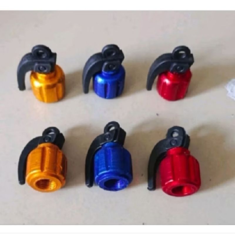 Jual TUTUP COP PENTIL MODEL GRANAT BIRU MERAH KUNING | Shopee Indonesia