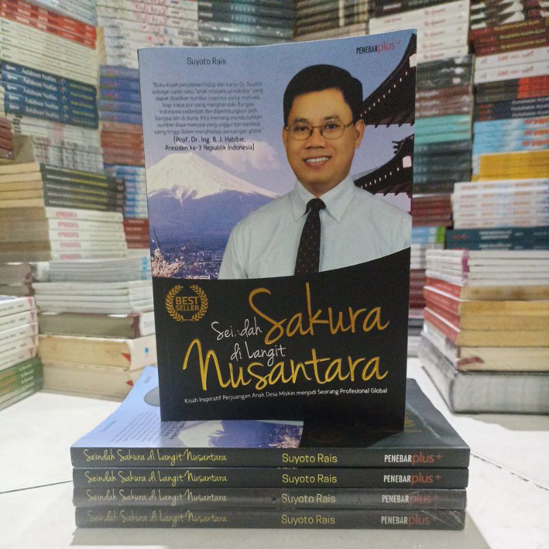 Jual BUKU PENGEMBANGAN DIRI / MOTIVASI MEMOAR / BACAAN INSPIRATIF / SEINDAH SAKURA DILANGIT ...