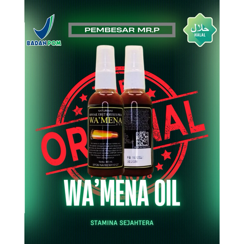 Jual WA’MENA OIL 100%Original | Privasi pengiriman dijamin aman 100% ...