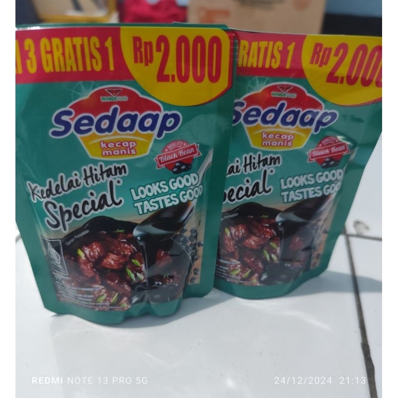 Jual Kecap Sedap 2000an 77g beli 3 gratis 1/dapat 4pcs | Shopee Indonesia