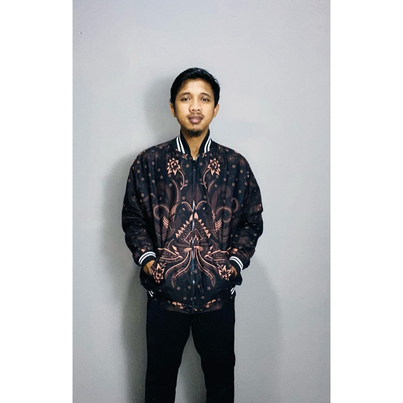 Jual peksi sakti jaket batik unisex jaket batik pria wanita jumbo ...