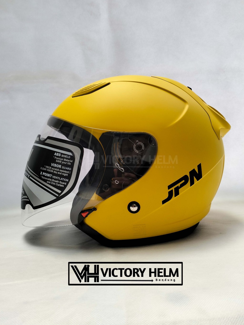 Jual Helm jpn galaxy warna kuning dop | Shopee Indonesia