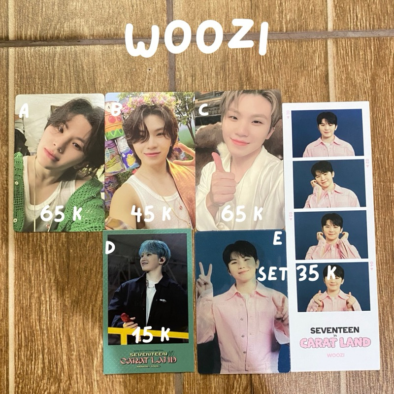 Jual PC WOOZI SEVENTEEN OFFICIAL PHOTOCARD ATTACCA FTS HEAVEN | Shopee ...