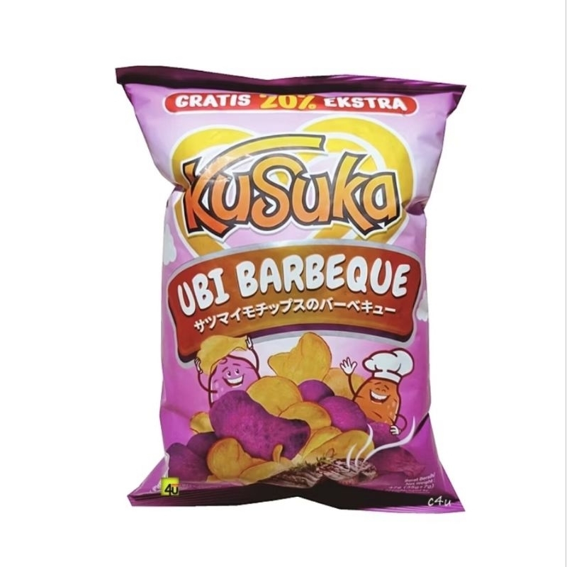 Jual Kusuka Keripik Ubi Barbeque 42gr | Shopee Indonesia