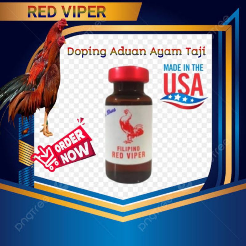 Jual Doping Ayam Taji Petarung RED ViPER Dr Blues Filipino Inyectable ...